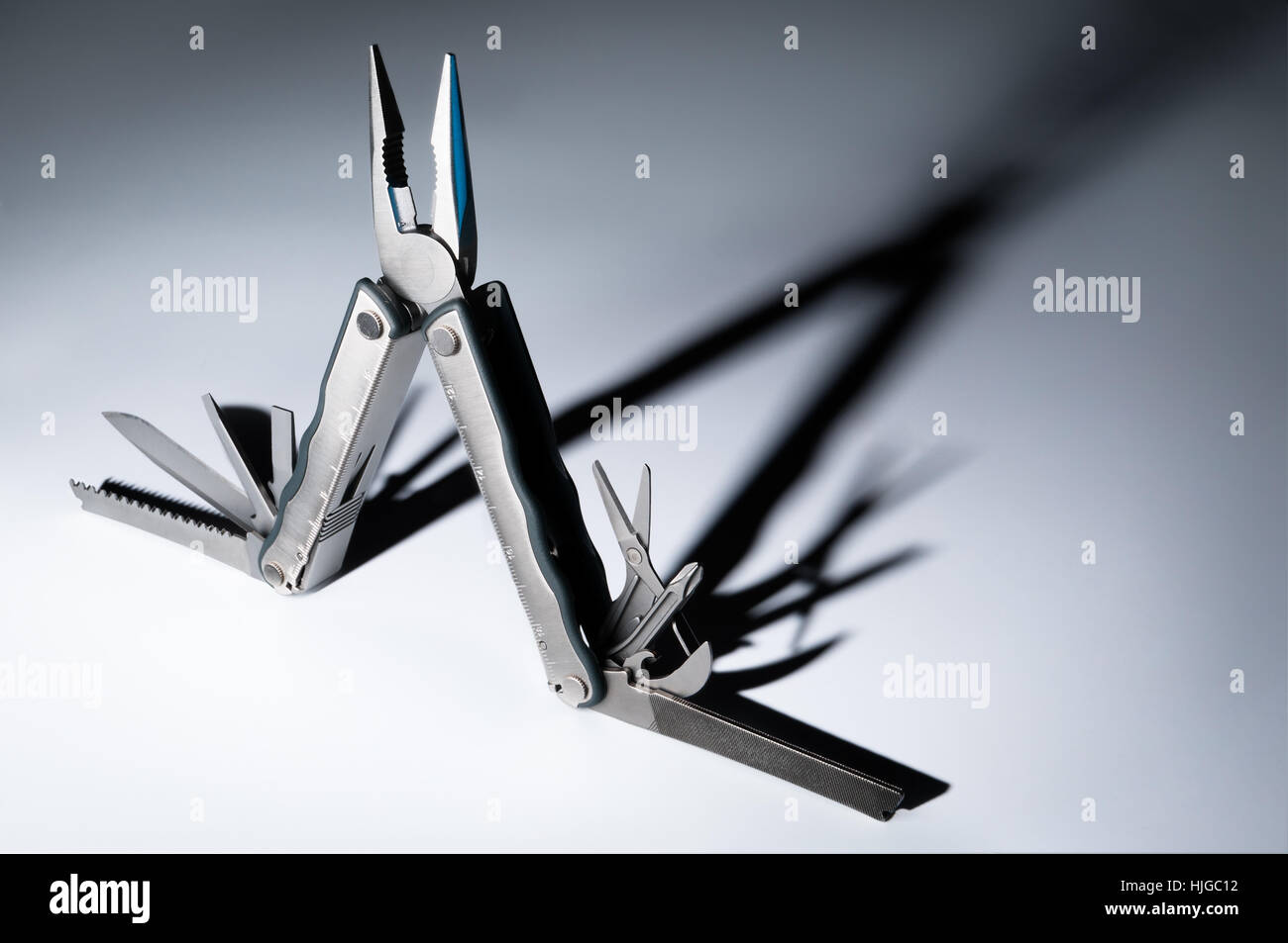 Blue silver white black hi-res stock photography and images - Alamy