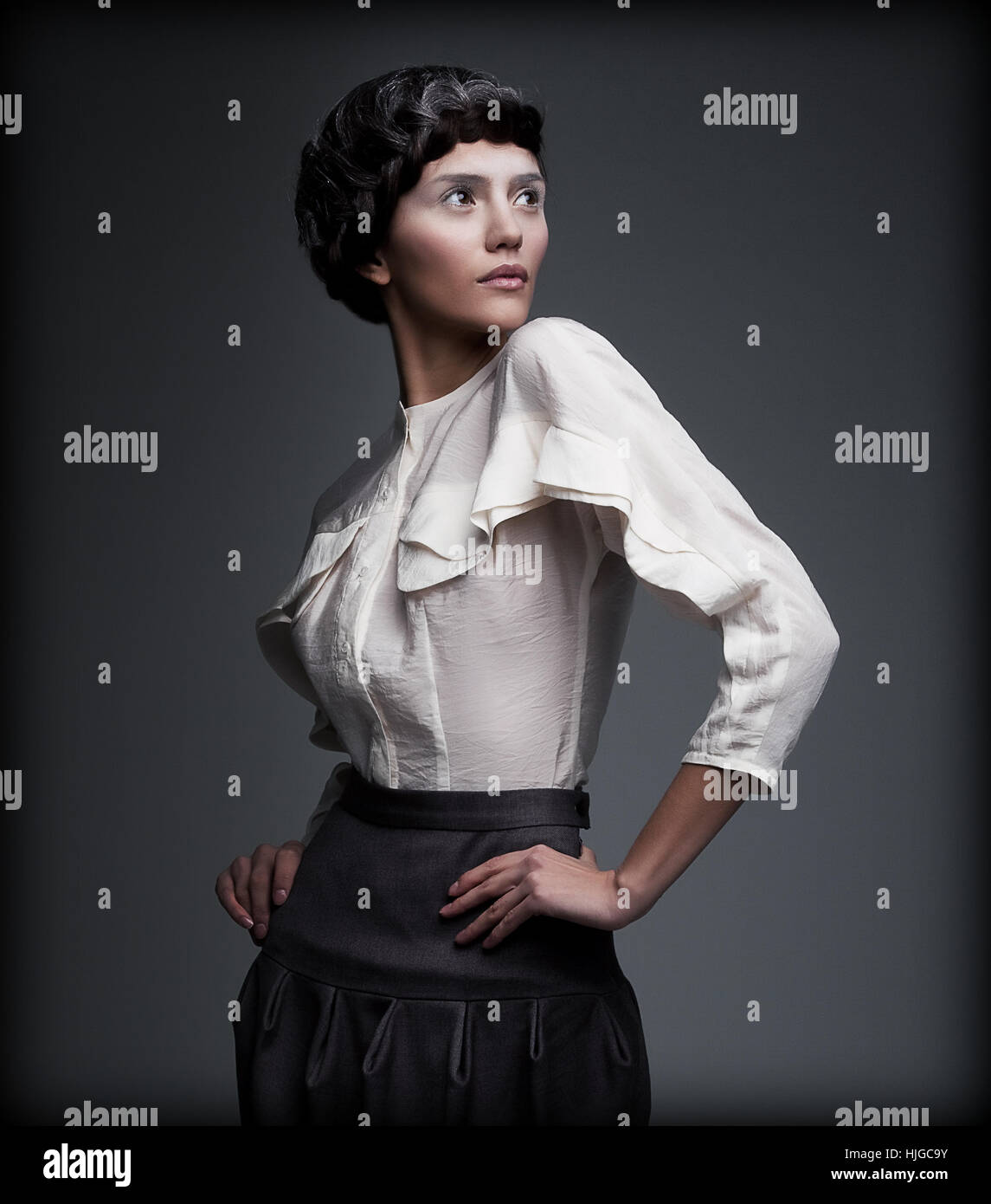 Victorian blouse hi-res stock photography and images - Alamy