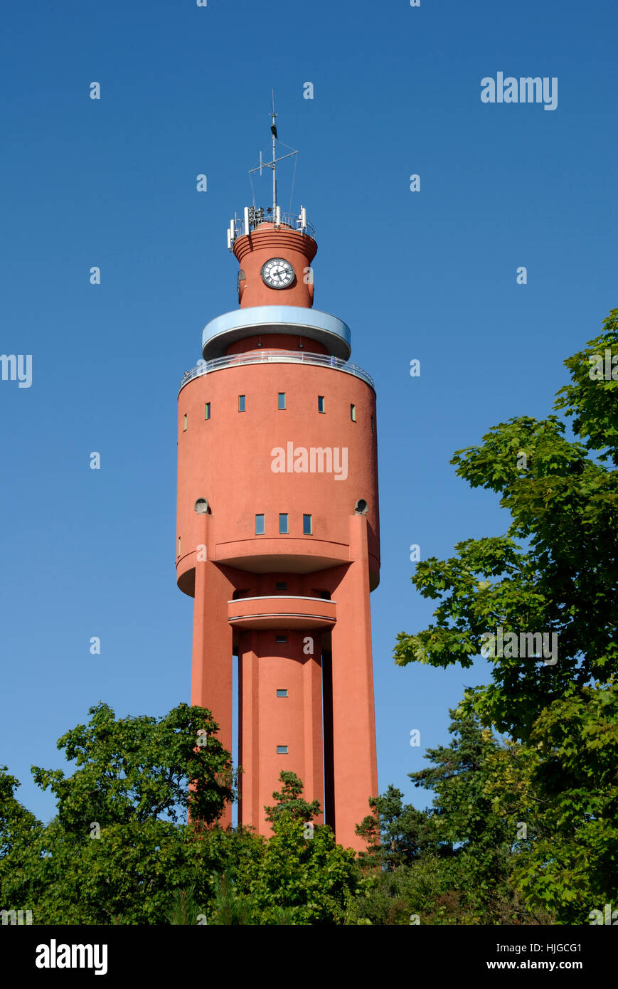 water tower in hanko Stock Photo - Alamy