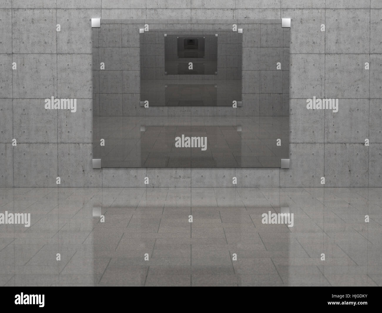 room, concrete, mirror, style of construction, architecture ...