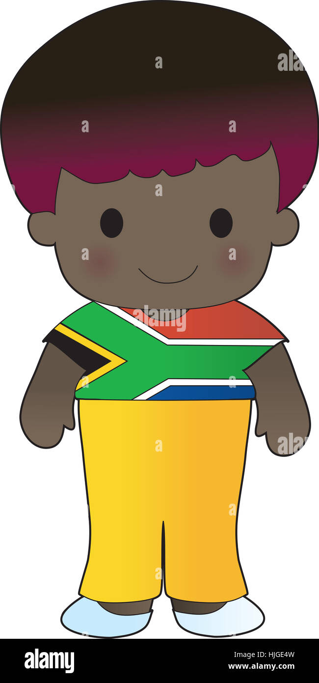 A smiling, well dressed young lad wears clothing representative of ...