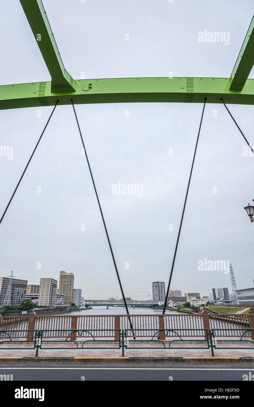 Odaibashi Bridge, Sumida River,Tokyo,Japan Stock Photo - Alamy