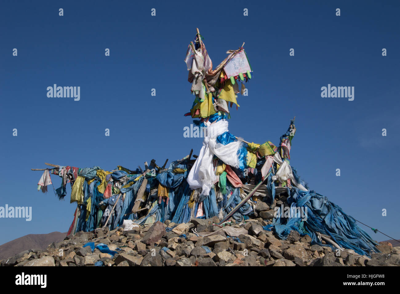 Ovoo shrine hi-res stock photography and images - Alamy