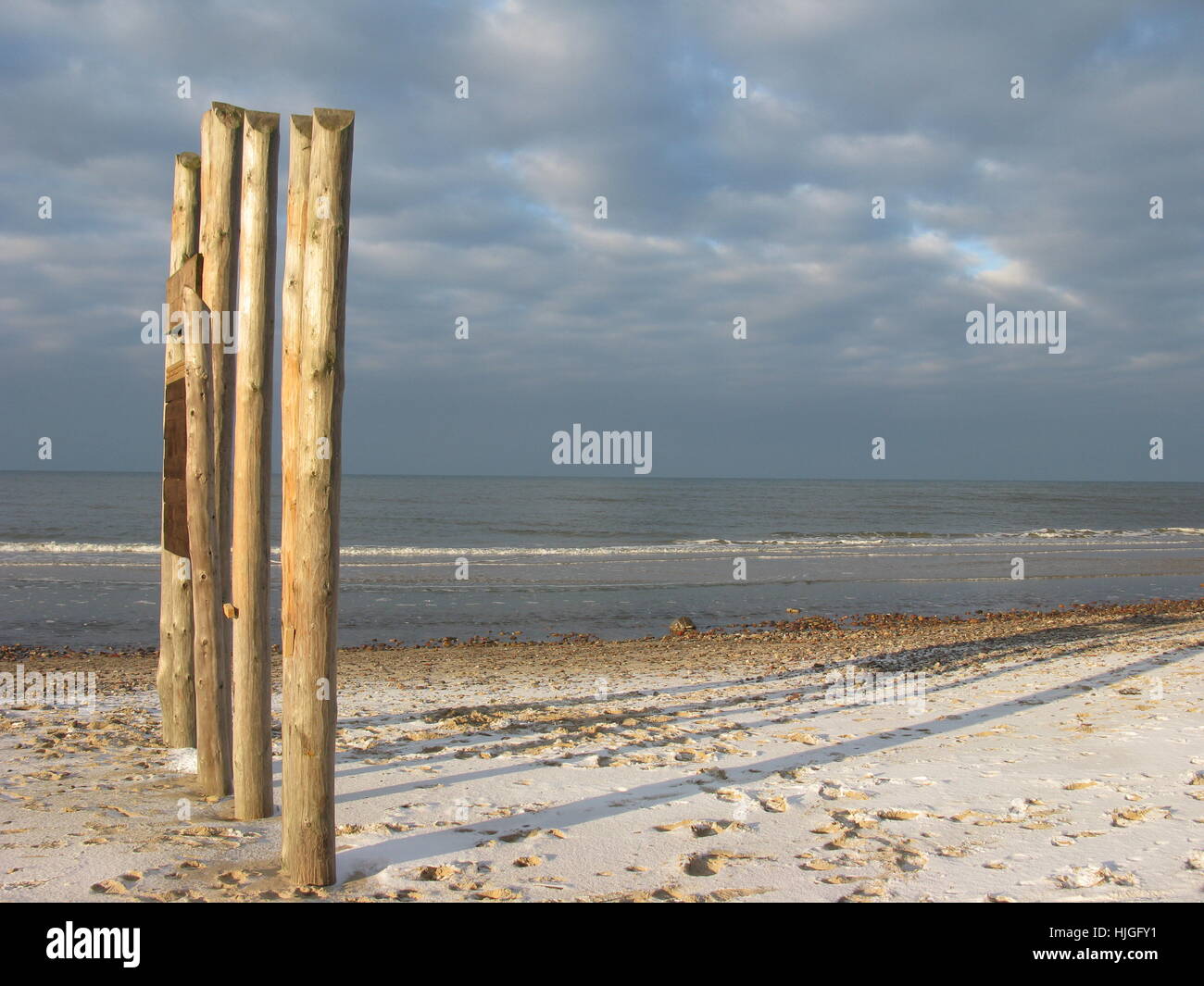 horizon, winter, beach, seaside, the beach, seashore, water, baltic sea ...