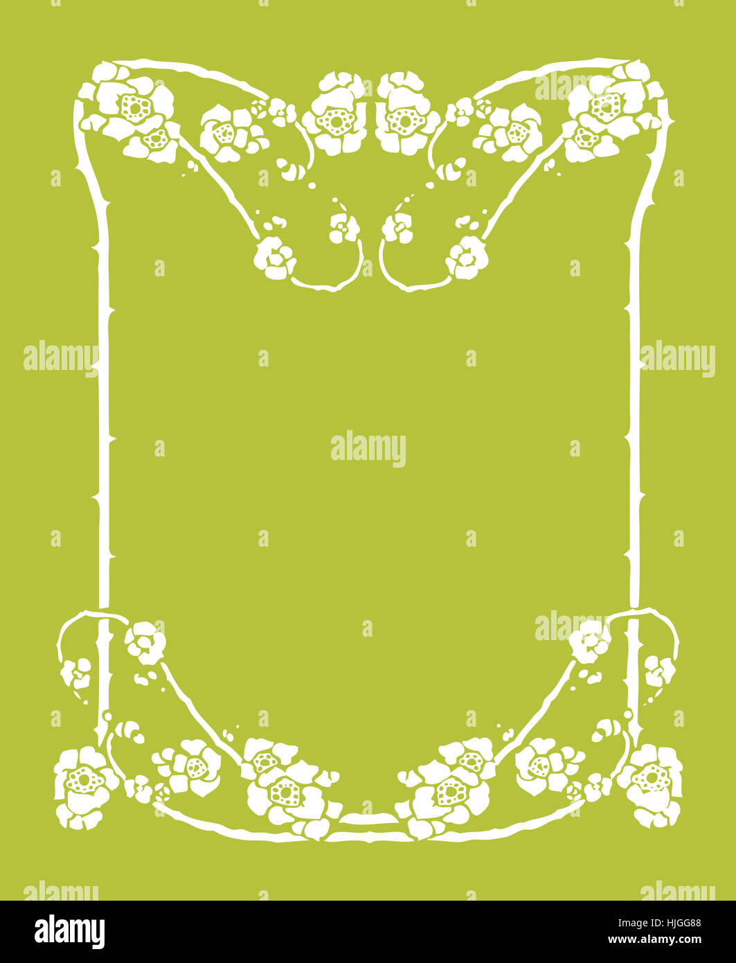 vintage, retro, decorative, frame, border, framework, floral, leaf, art ...