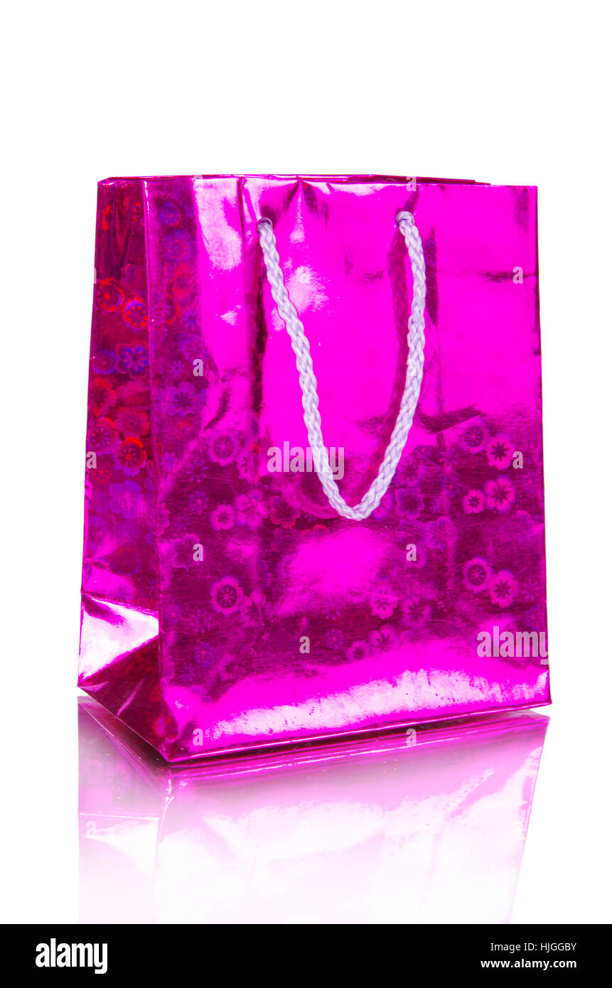 object, single, isolated, colour, shopping, gift, one, cut, bag, box ...