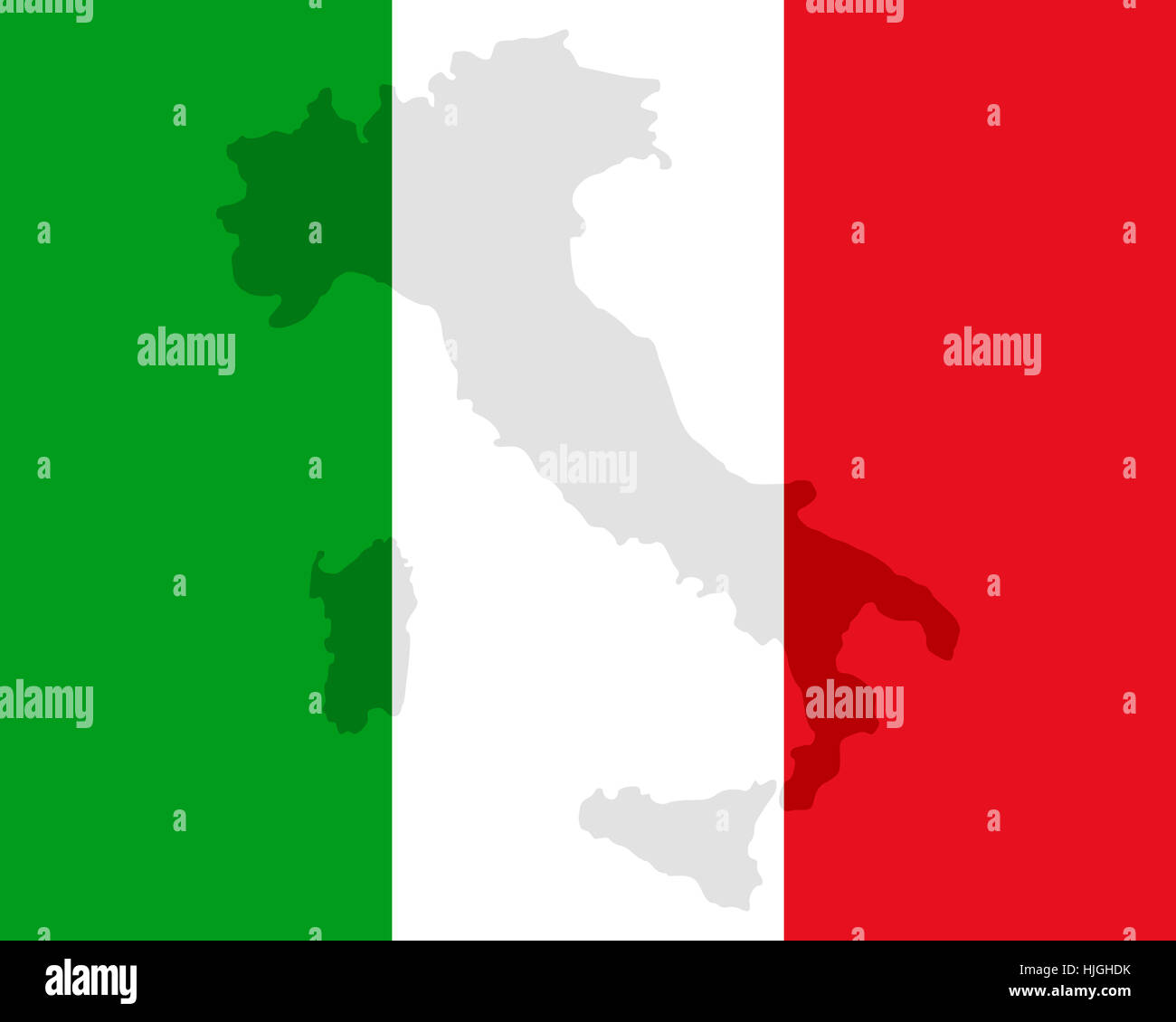 Hintergrund italien karte hi-res stock photography and images - Alamy