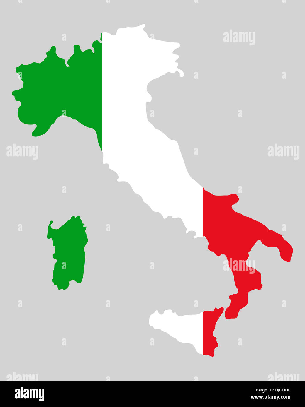 Hintergrund italien karte hi-res stock photography and images - Alamy
