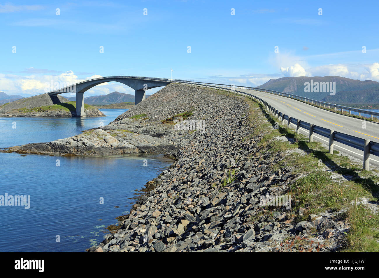 Atlantic ocean road in norway hi-res stock photography and images - Alamy