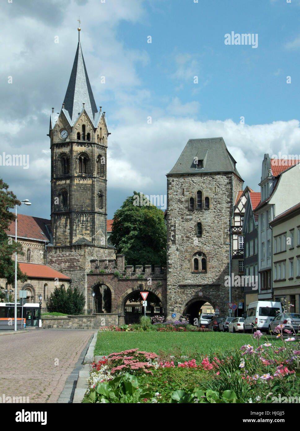 city, town, thuringia, style of construction, architecture ...