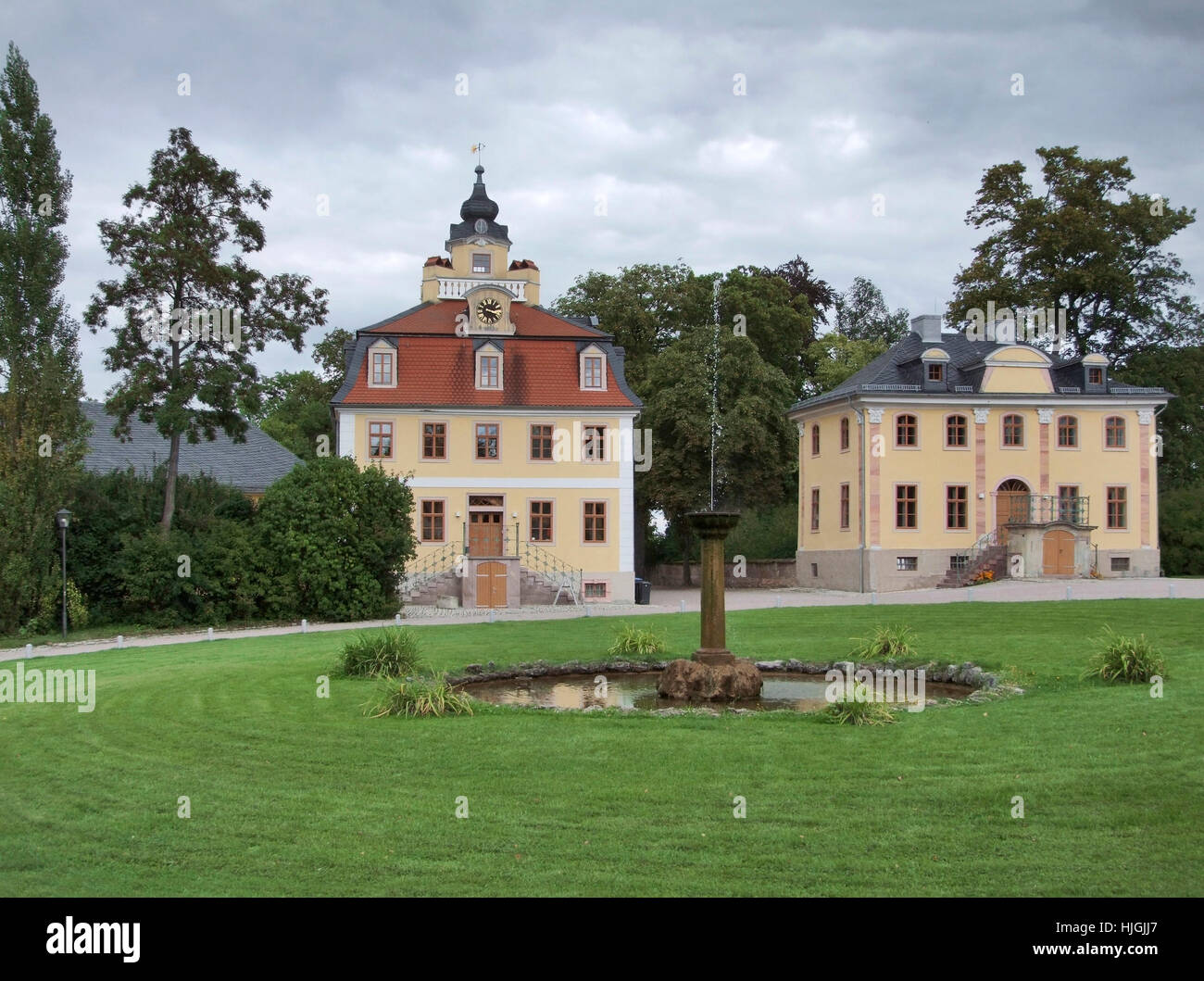 baroque, thuringia, weimar, house, building, historical, city, town ...