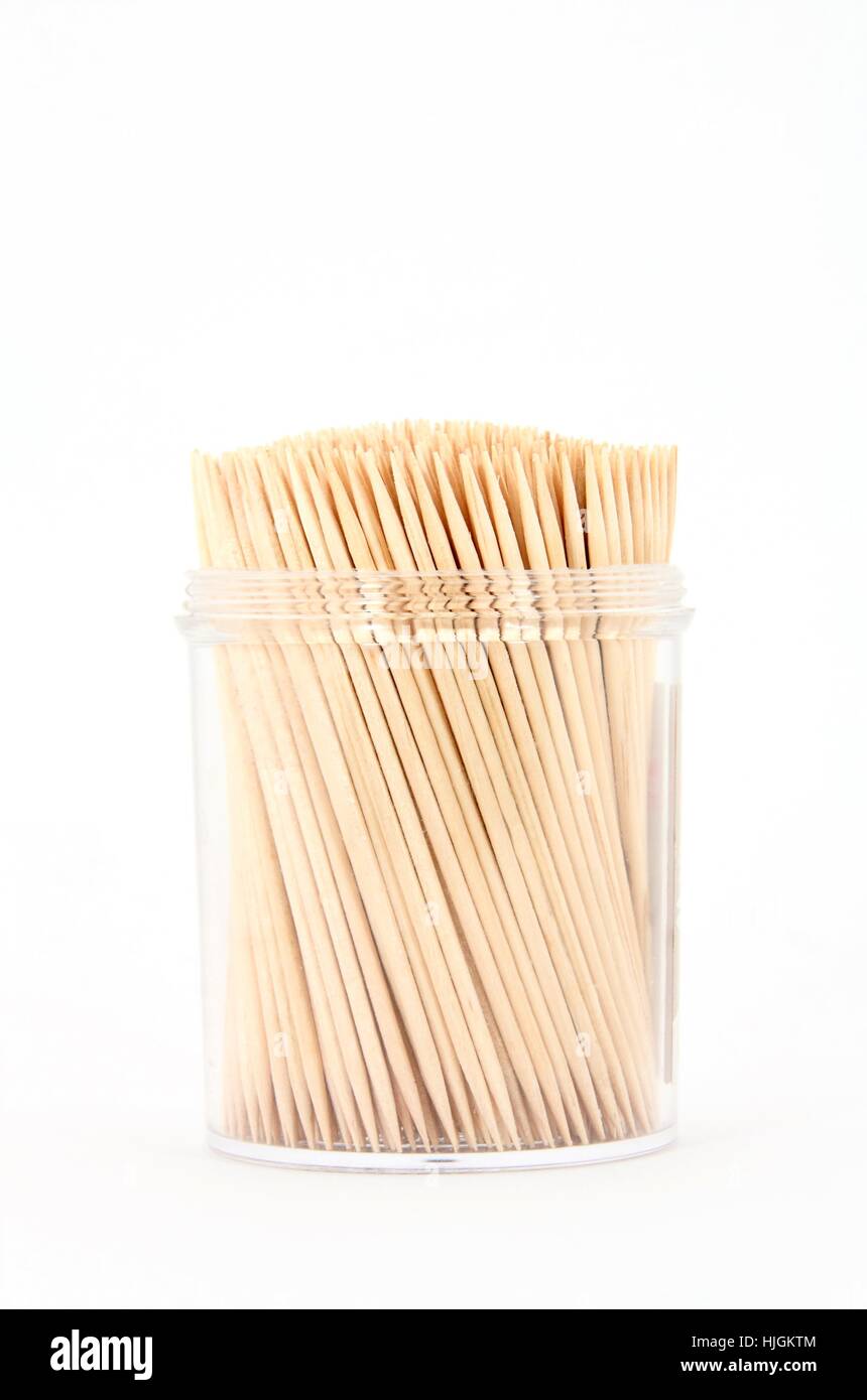 Jar of toothpicks Cut Out Stock Images & Pictures - Alamy