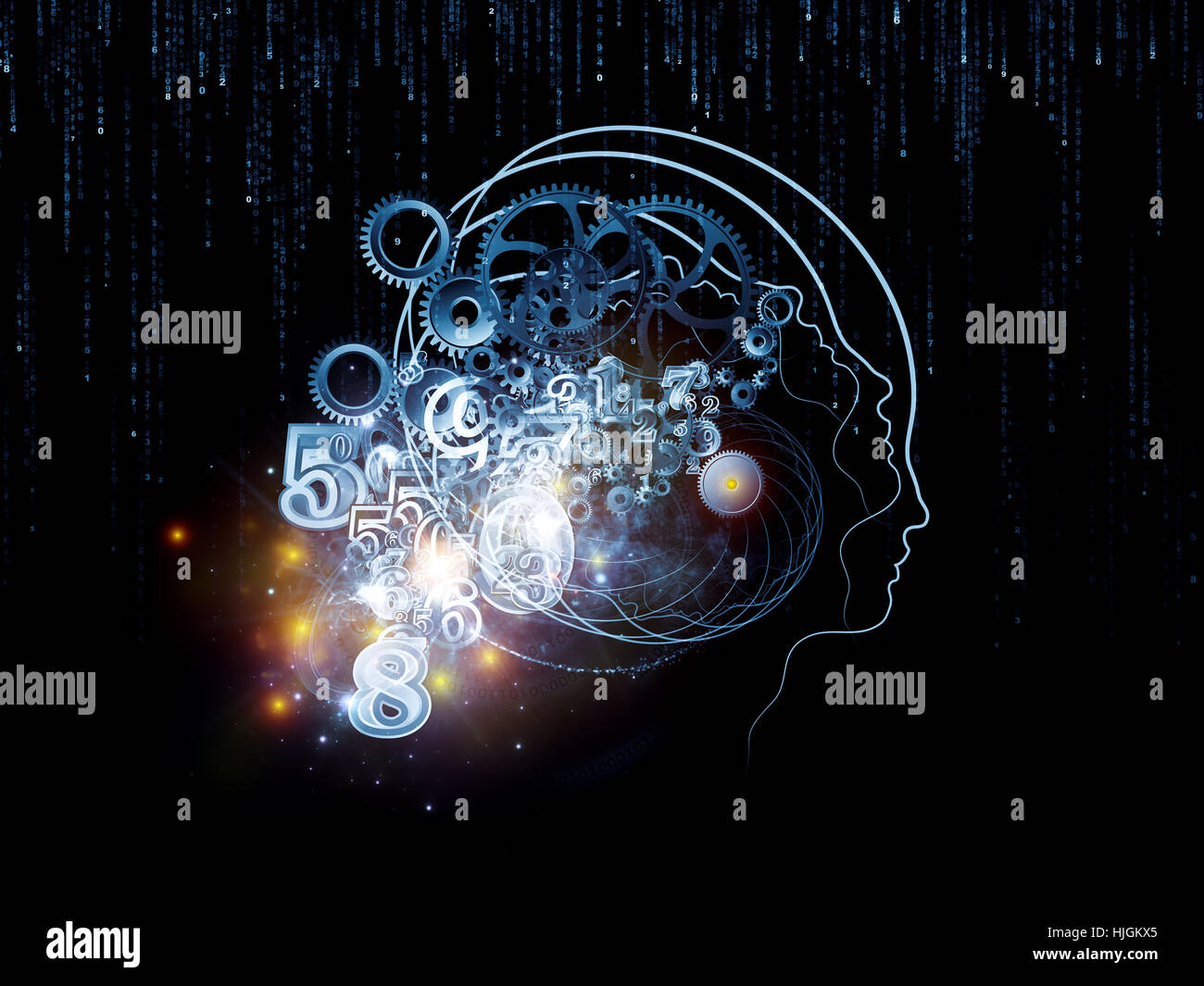profile, blue, calculation, education, composition, model, design ...