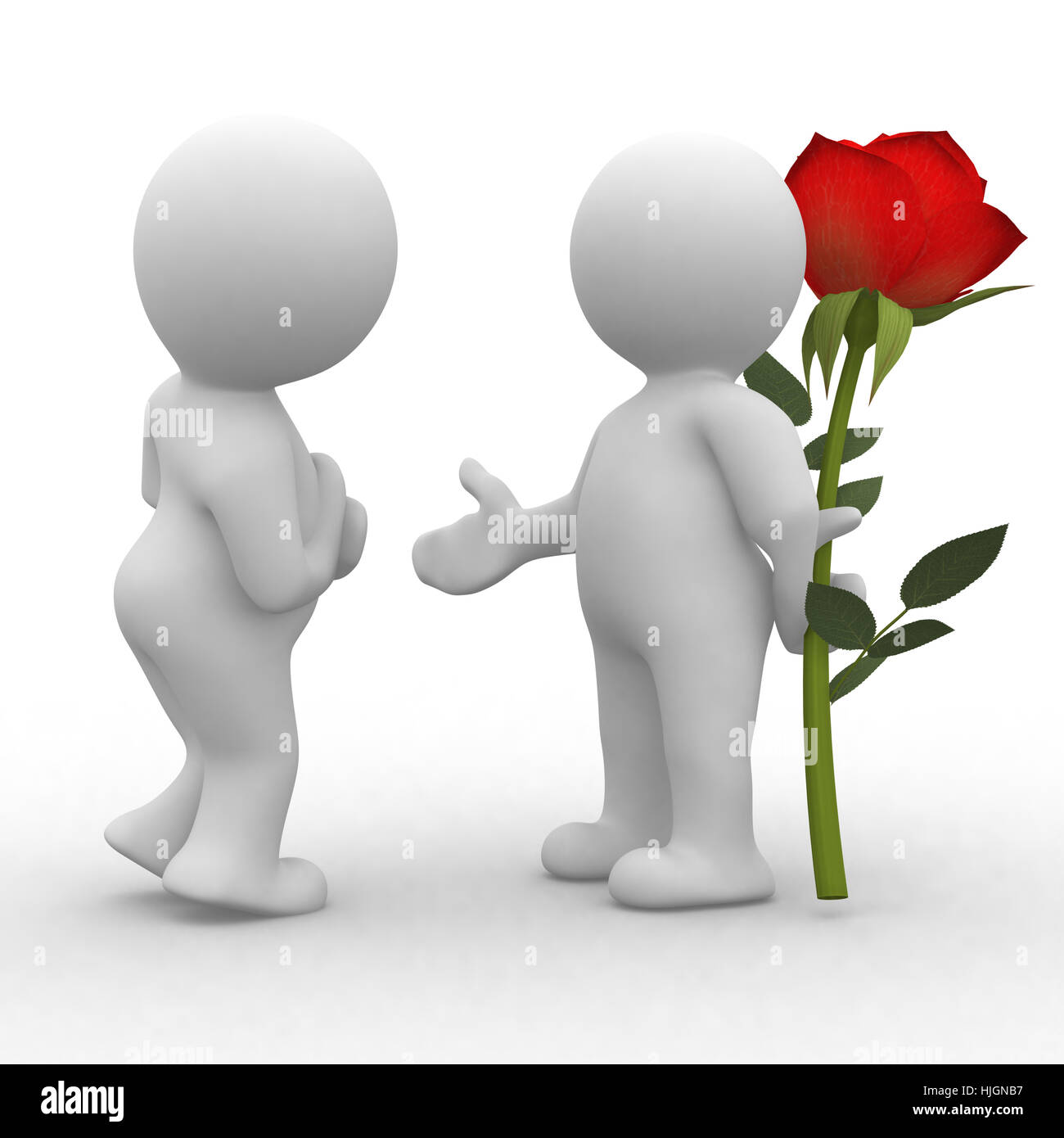 flower, rose, plant, human, human being, kiss, thanks, love, in love ...