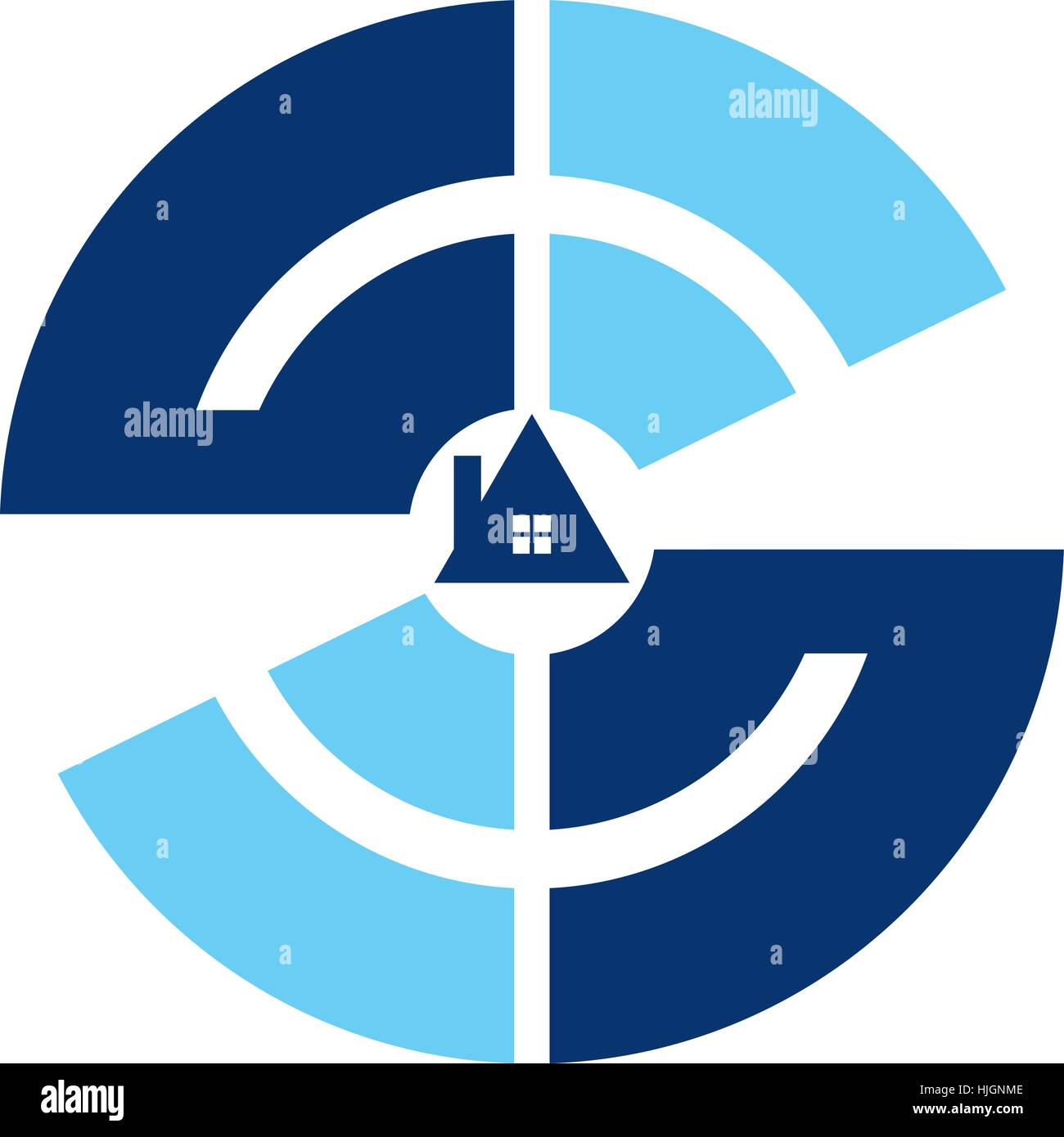 As real estate letter Stock Vector Images - Alamy
