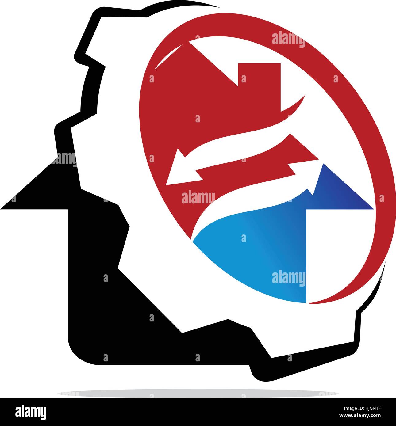 Air conditioner thermostat icon Stock Vector Images - Alamy
