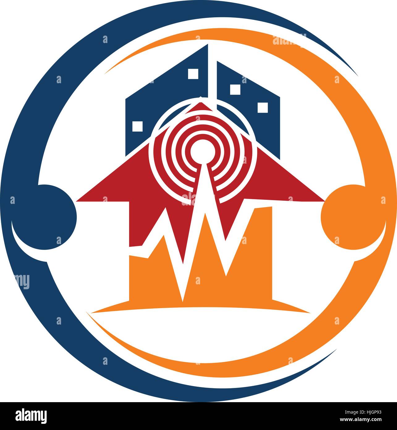 Home wifi security Stock Vector Images - Alamy