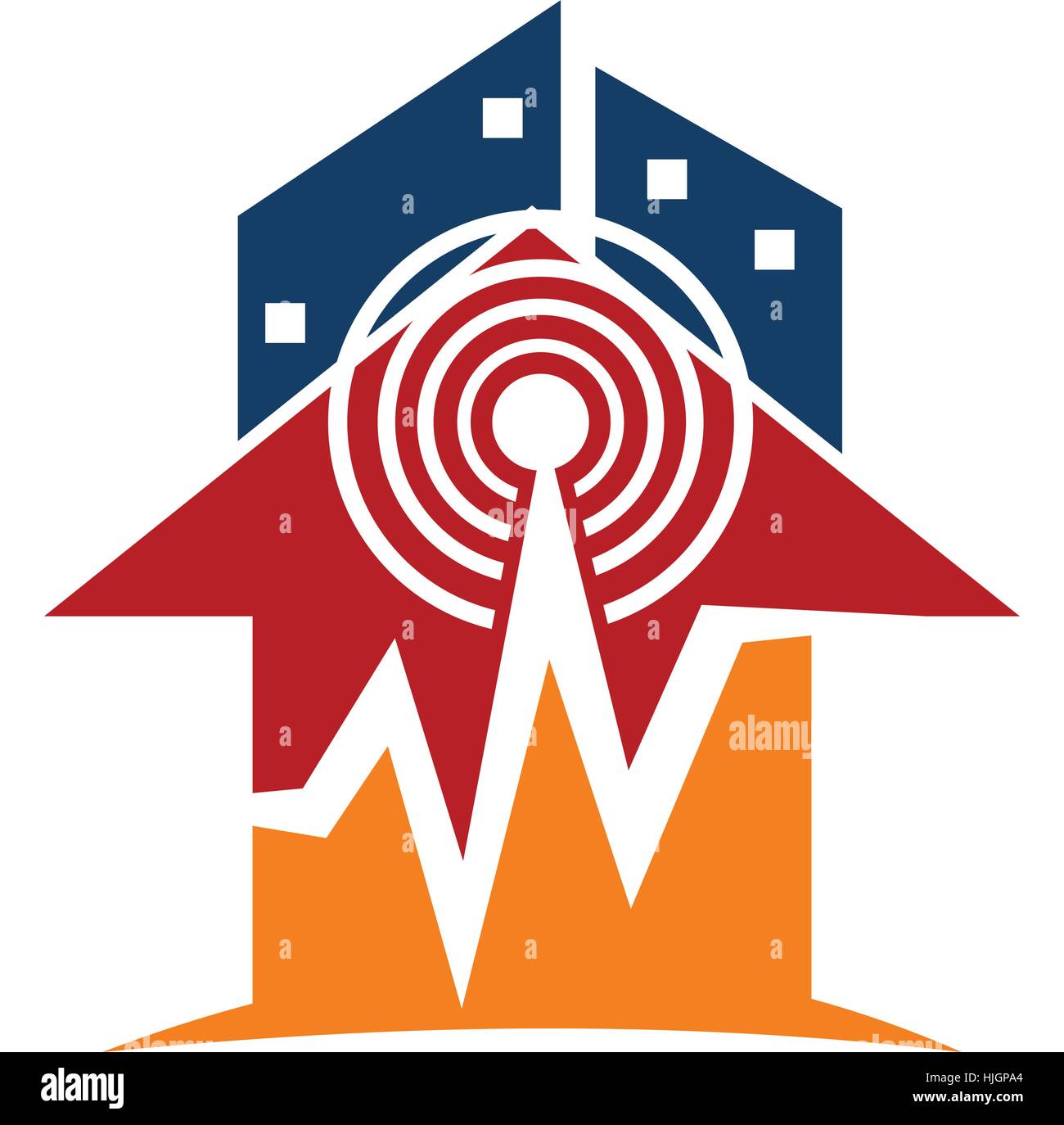 Property alert Stock Vector Images - Alamy