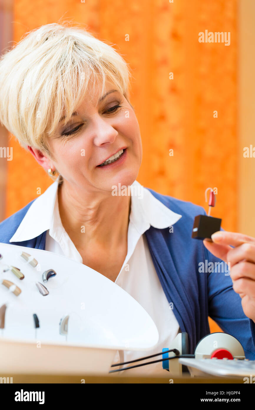 deaf, hearing, acoustic instrument, deafness, woman, humans, human ...