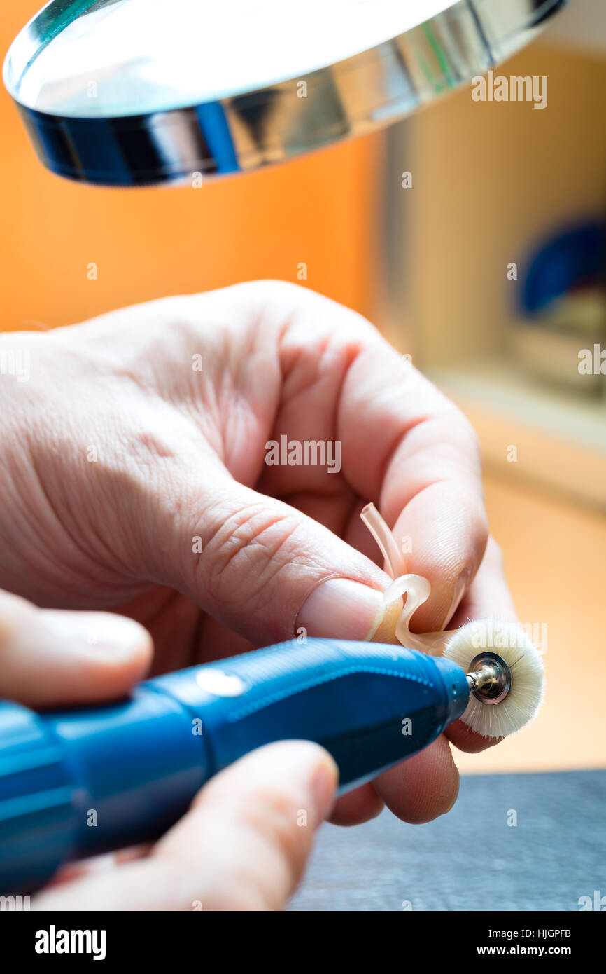 Hearing aid acousticians hi-res stock photography and images - Alamy