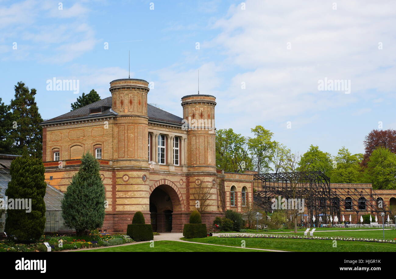 historical, garden, germany, german federal republic, gardens ...