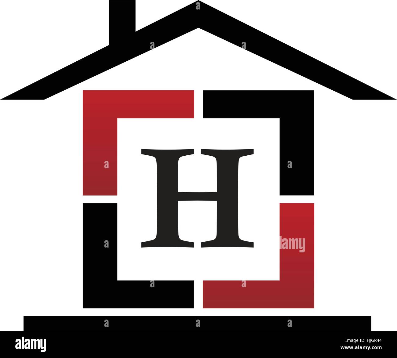 H window Stock Vector Images - Alamy