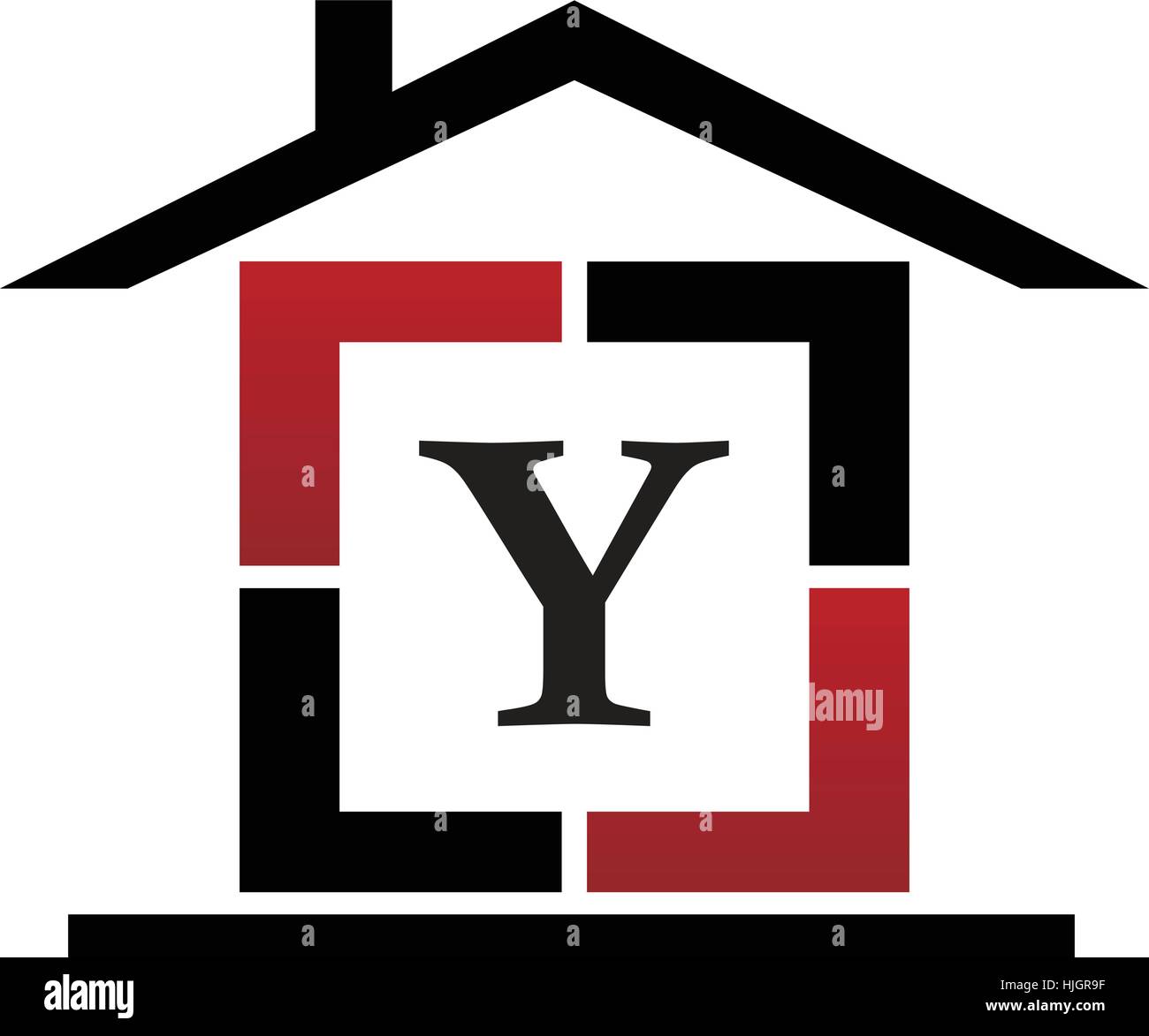 Y real estate logo hi-res stock photography and images - Alamy