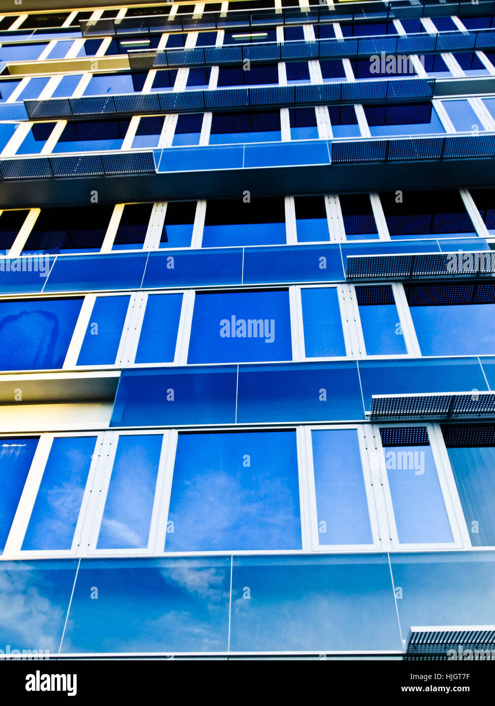 Glasses cladding and its reflection Stock Photo - Alamy
