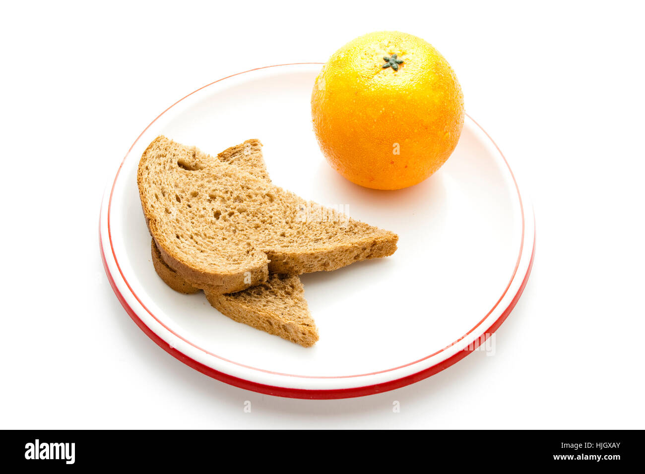 toast with orange plastic Stock Photo - Alamy
