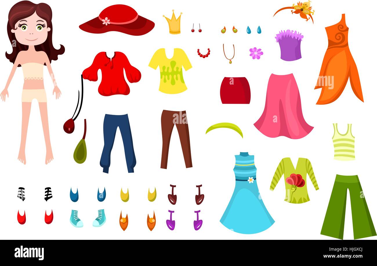 Clothing set hi-res stock photography and images - Alamy