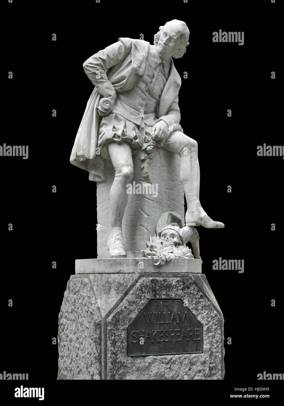 William shakespeare denkmal hi-res stock photography and images - Alamy