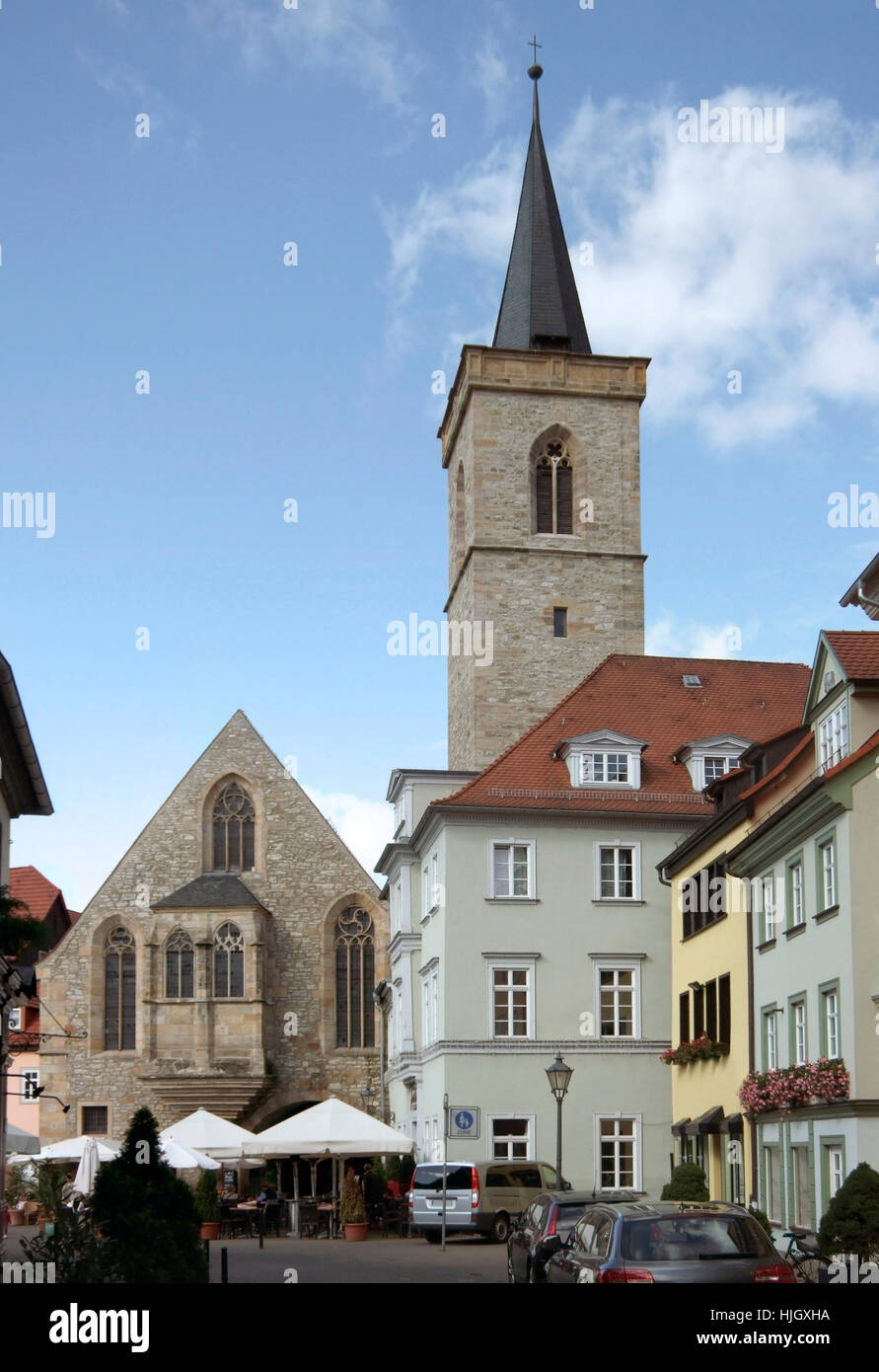 Street scenery of Weimar, a city in Thuringia (Germany Stock Photo - Alamy
