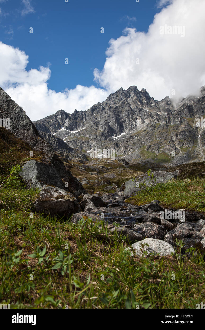 blue, beautiful, beauteously, nice, mountains, alpine, hiking, tundra ...