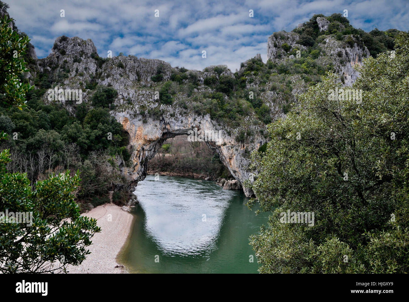 bridge, france, valley, ravine, Provence, scenery, countryside, nature ...