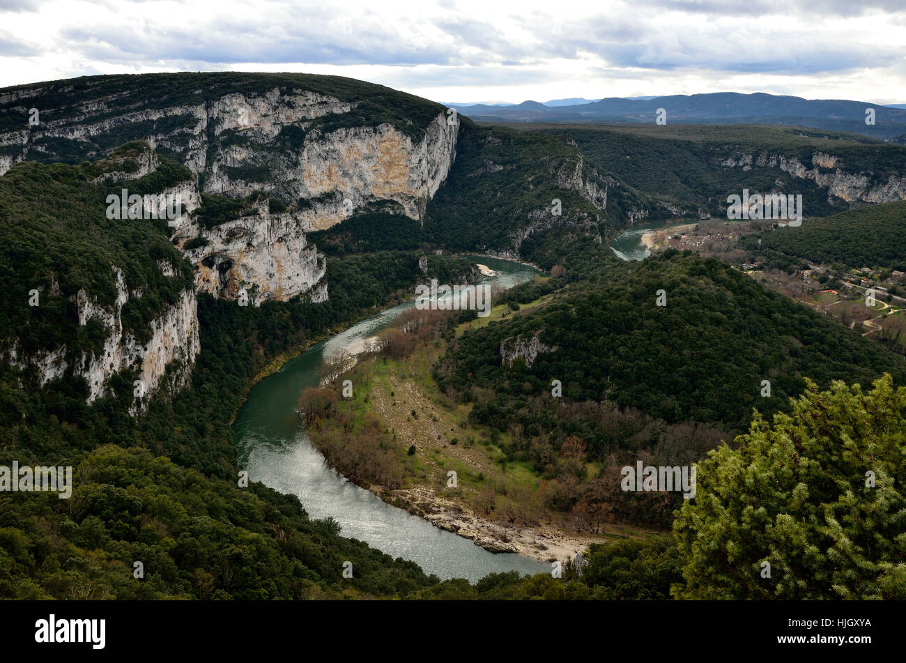 france, valley, Provence, mountain, scenery, countryside, nature, river ...