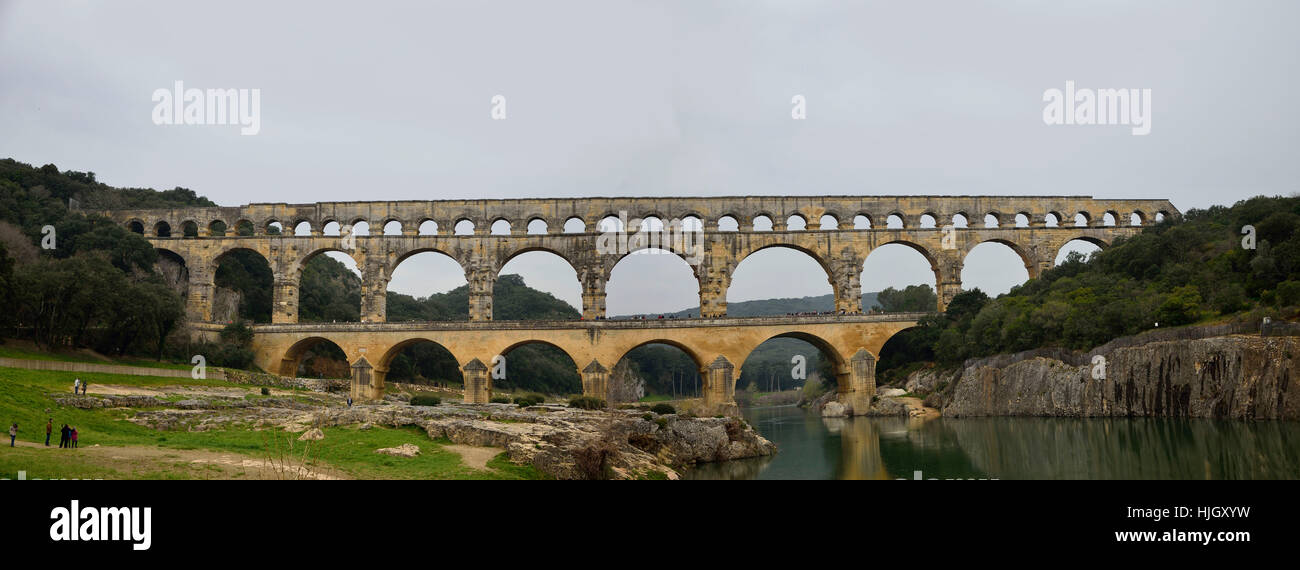 bridge, roman, water pipes, aqueduct, conduit, river, water, historical ...