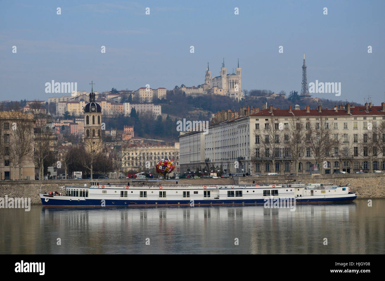 Sailing on rhone river hi-res stock photography and images - Alamy