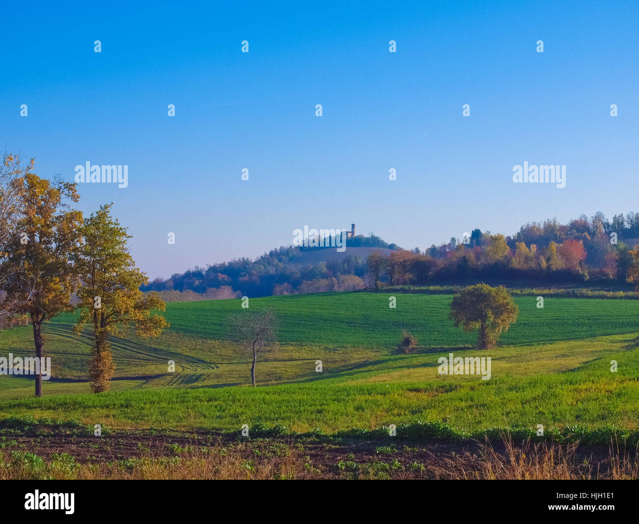 blue, hill, europe, sight, view, outlook, perspective, vista, panorama ...