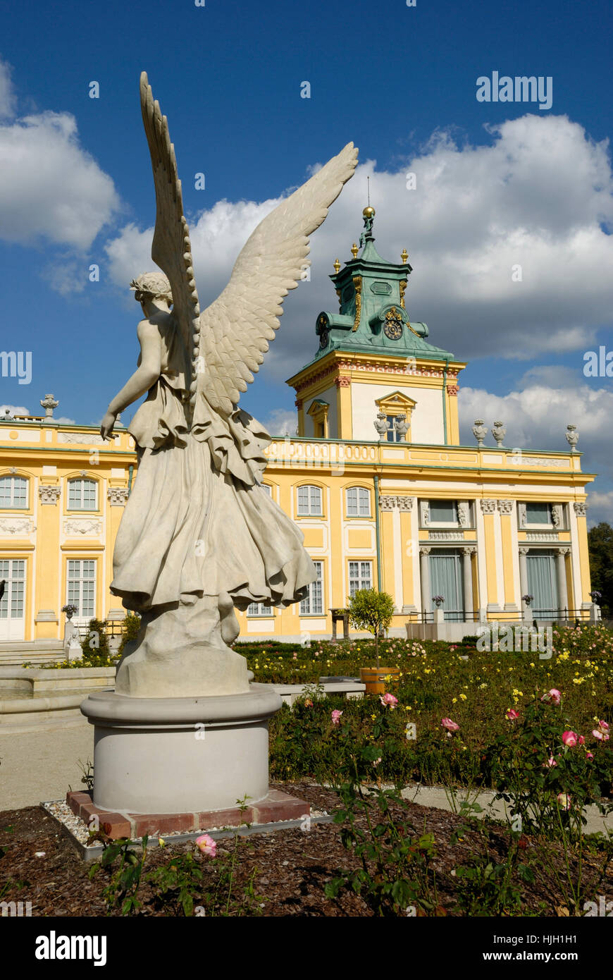 statue, sculpture, angel, angels, poland, warsaw, blue, statue, shine ...