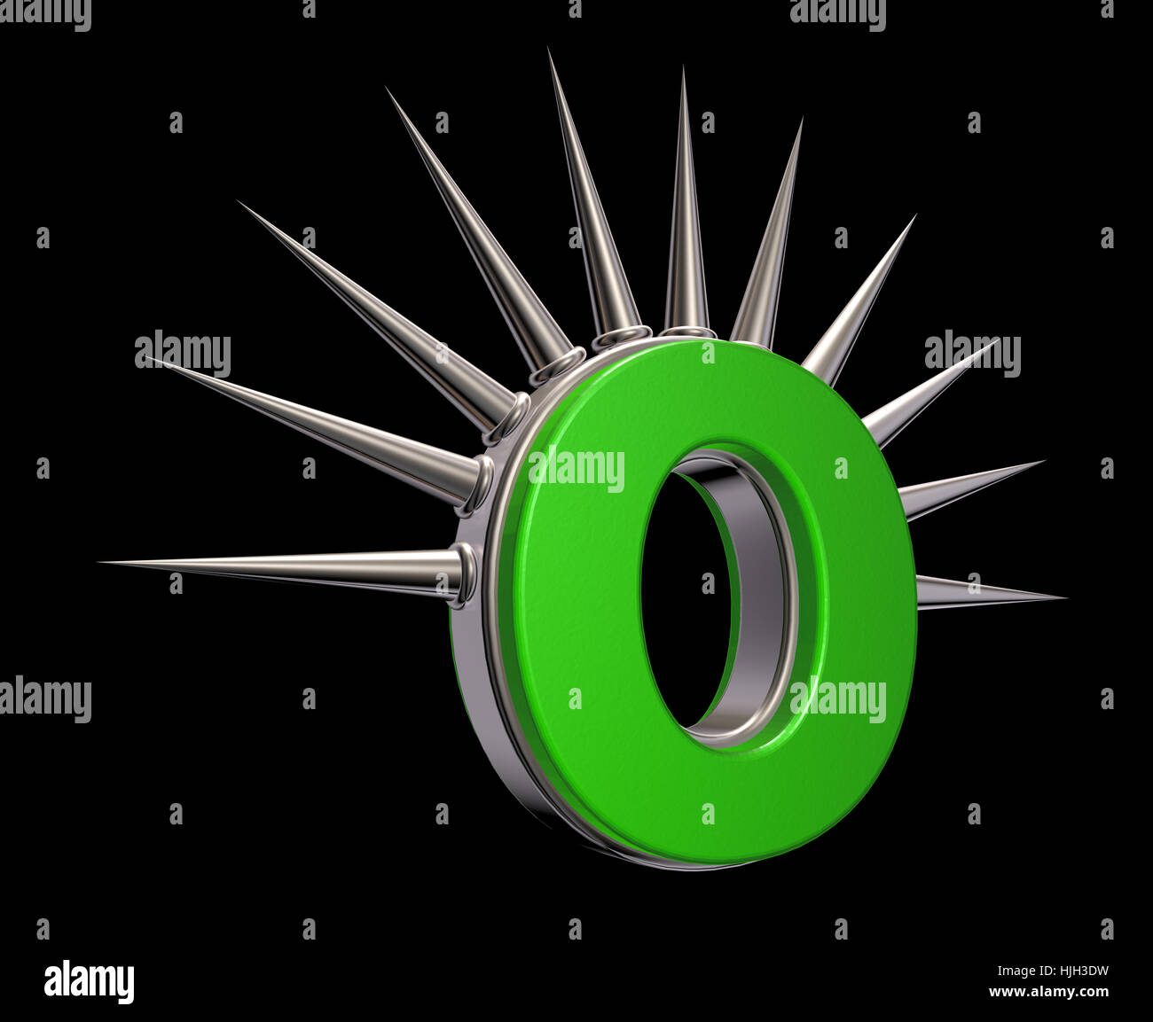 thorn letter o Stock Photo - Alamy