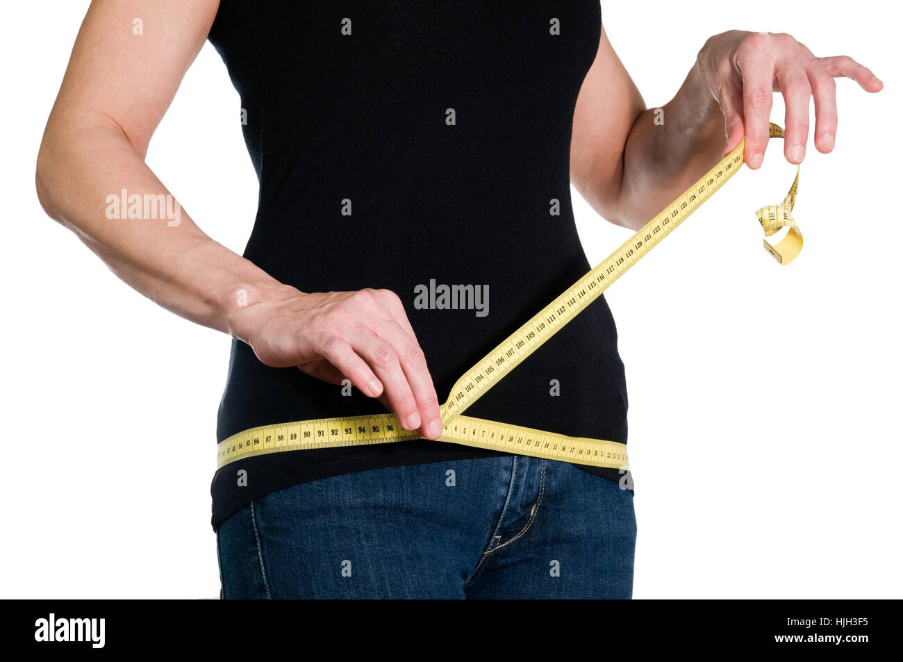 measuring the circumference Stock Photo - Alamy