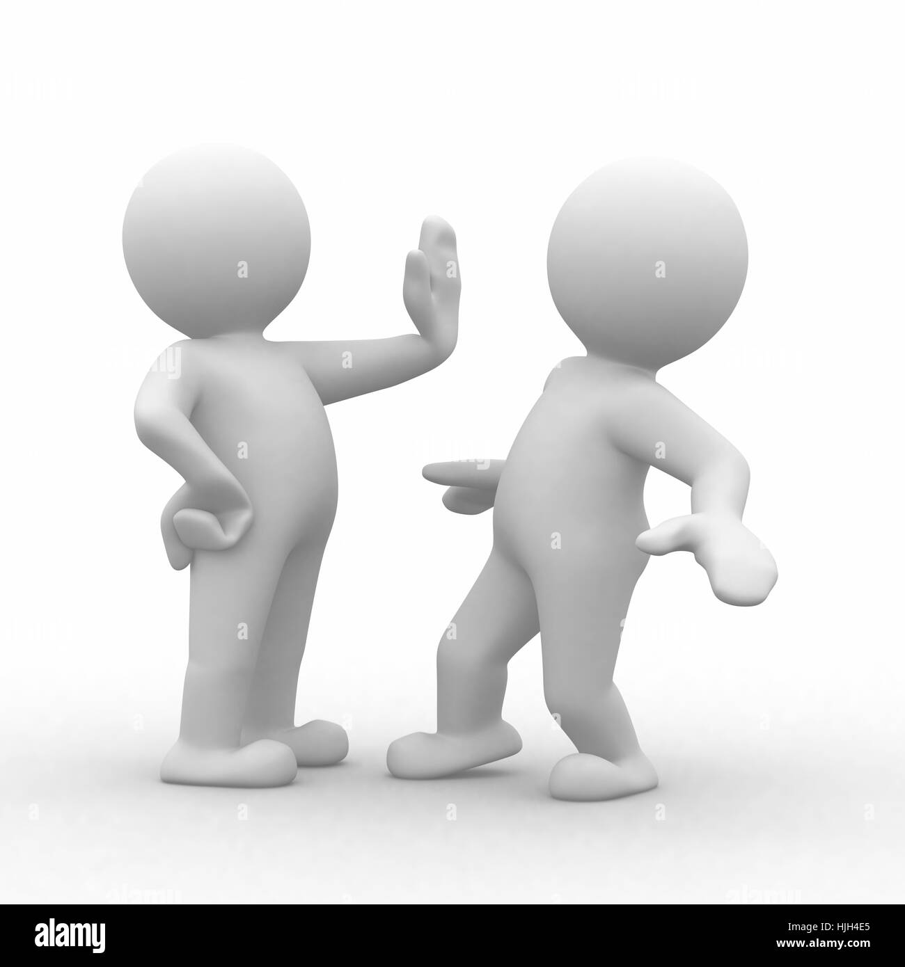 Cartoon no Black and White Stock Photos & Images - Alamy