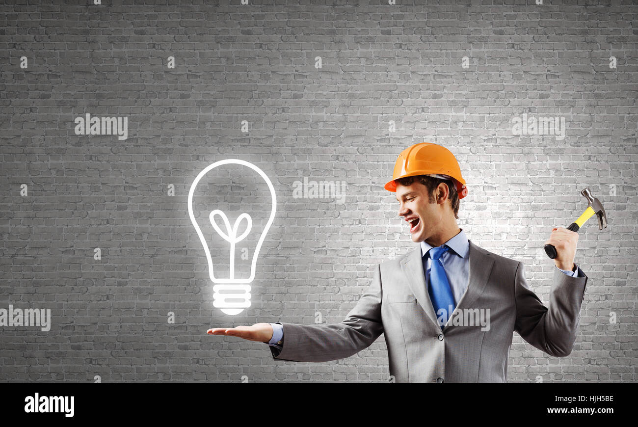 Human head idea icon hi-res stock photography and images - Alamy