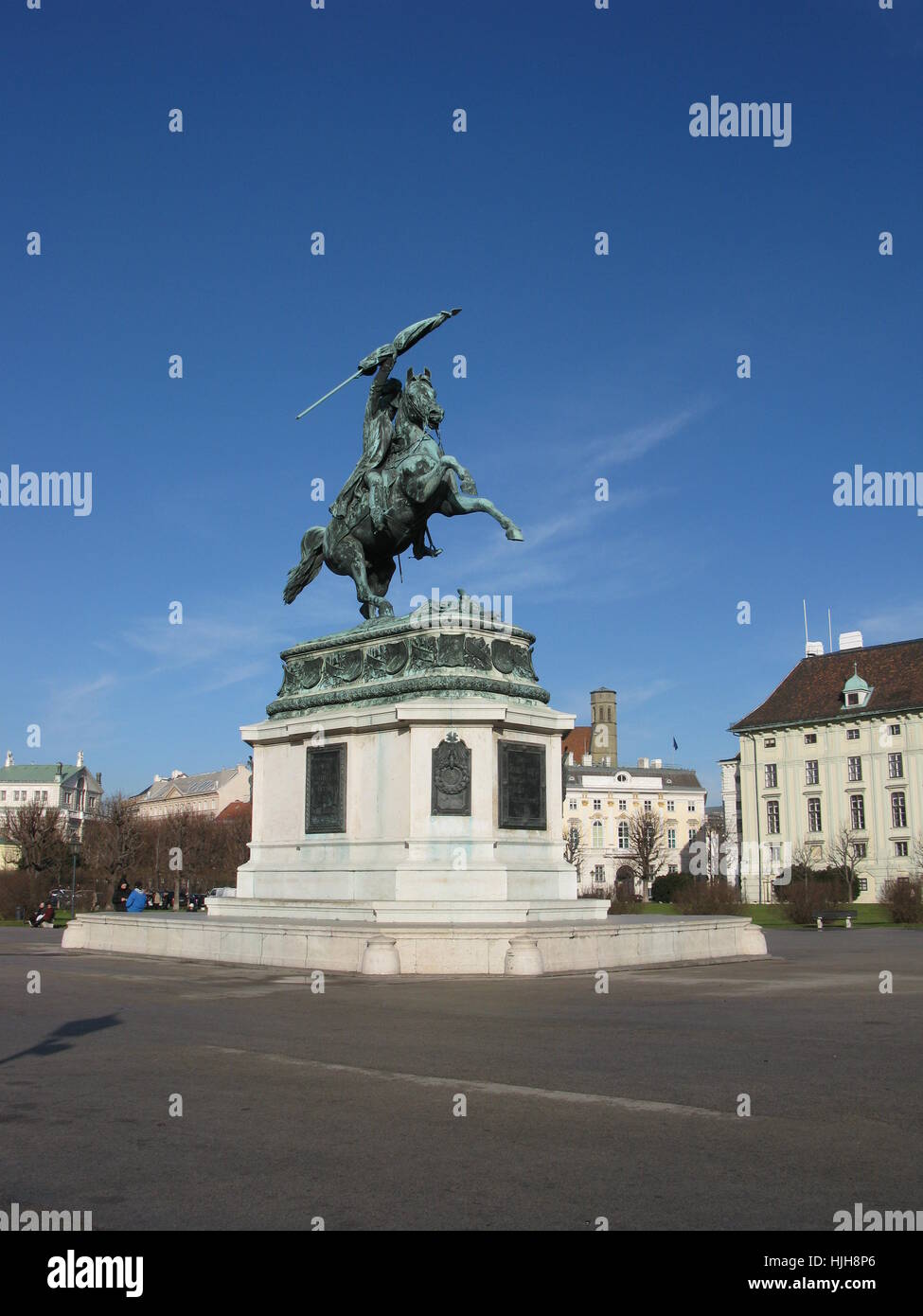 city, town, statue, vienna, austrians, austria, pedestal, plinth, style ...