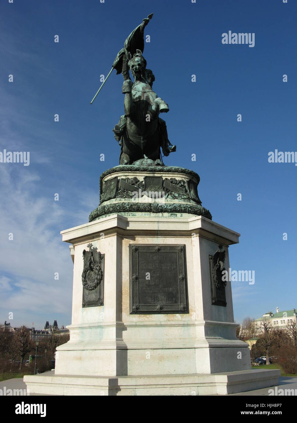 city, town, statue, vienna, austrians, austria, pedestal, plinth, style ...