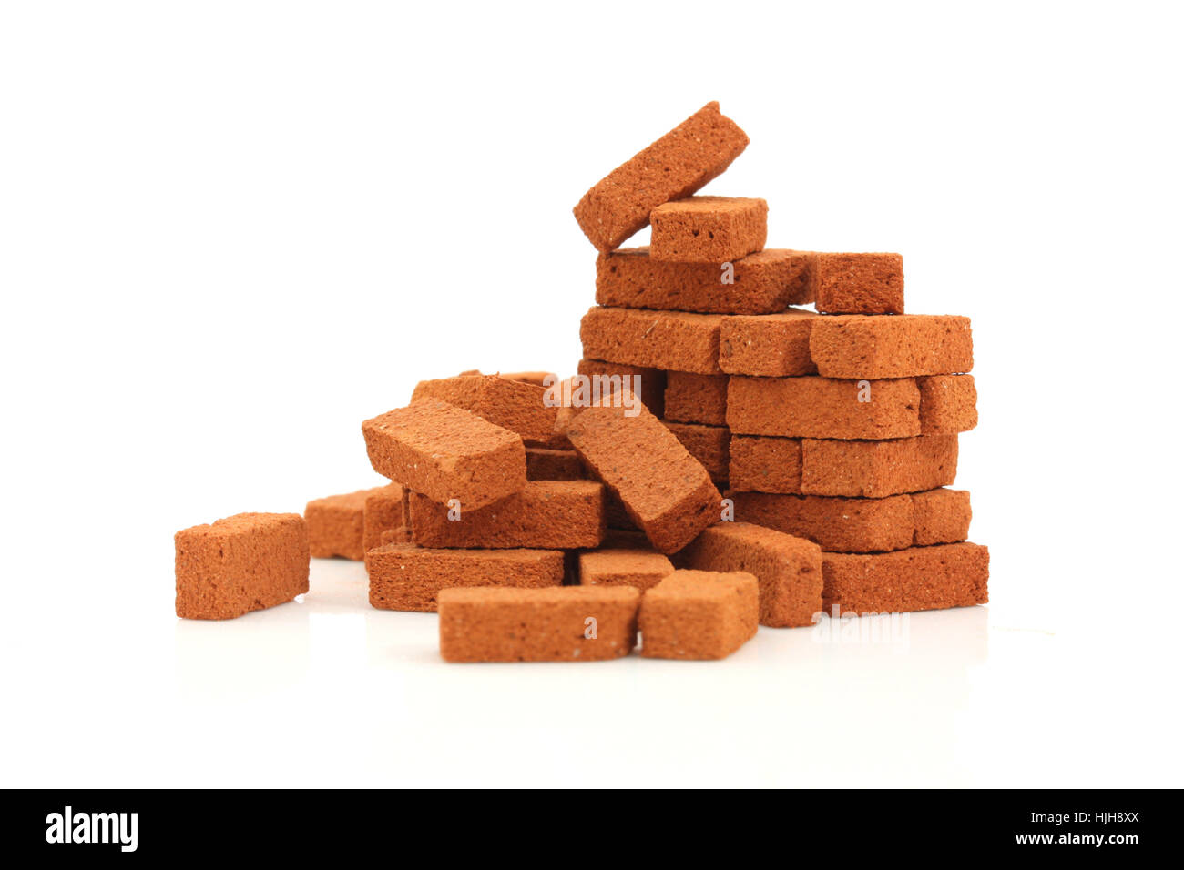 Rubble brick bricks Cut Out Stock Images & Pictures - Alamy