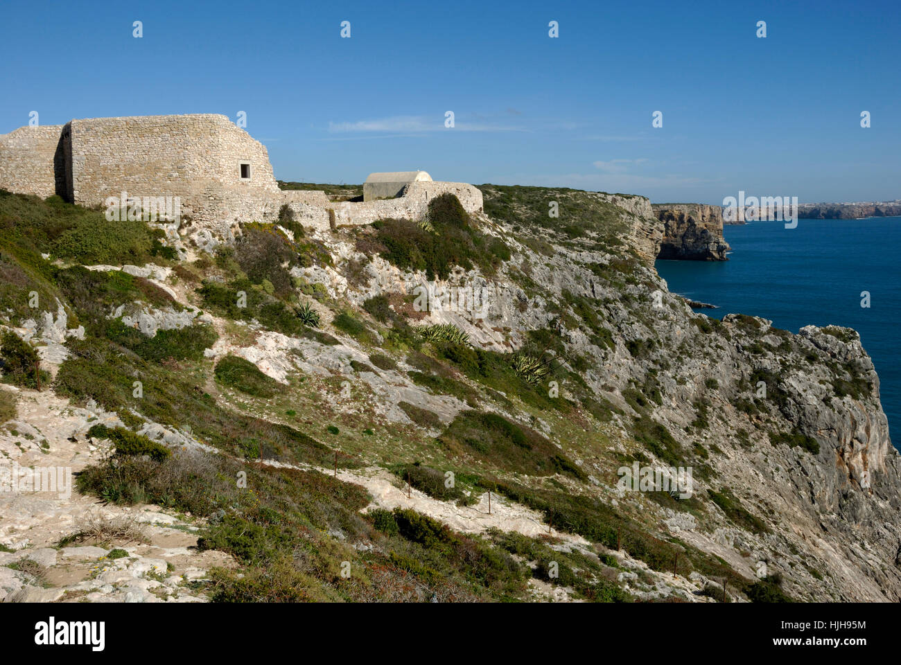 fortress, blockhouse, stonewall, battlement, blue, shine, shines ...