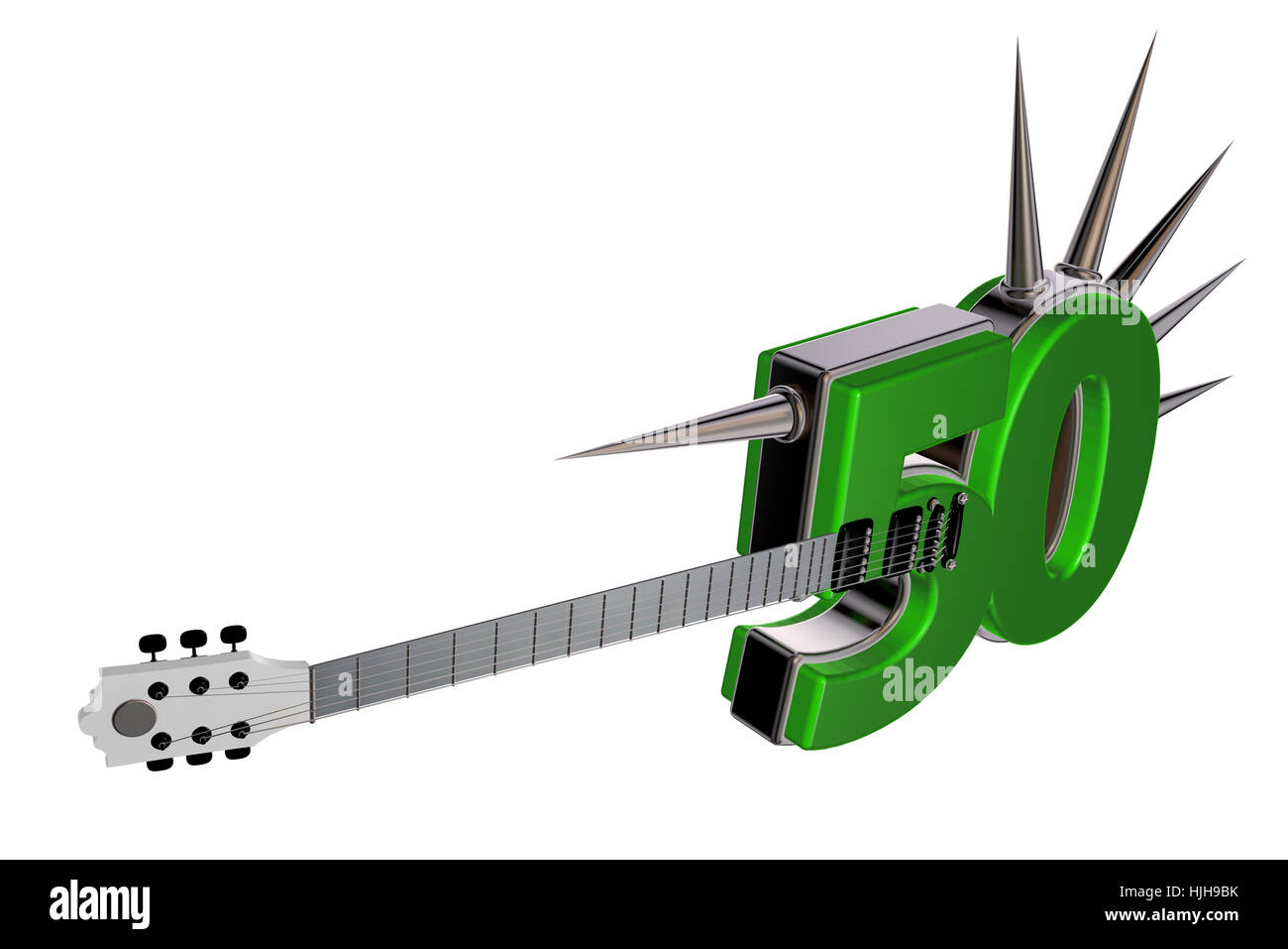 Number fifty guitar hi-res stock photography and images - Alamy