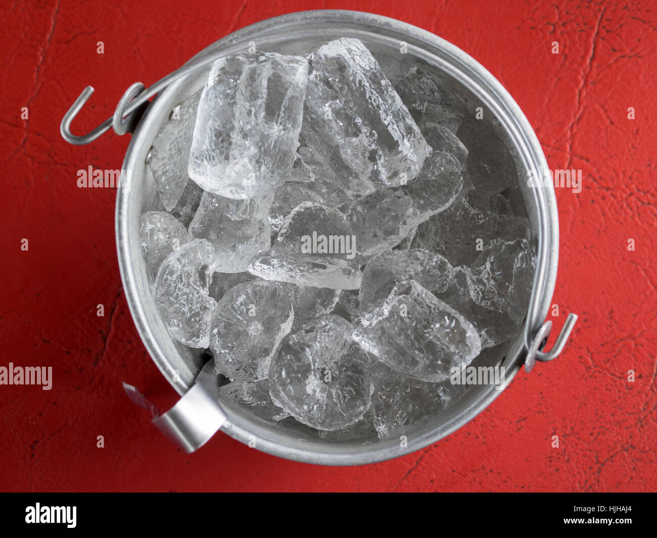 ice bucket on the table Stock Photo - Alamy