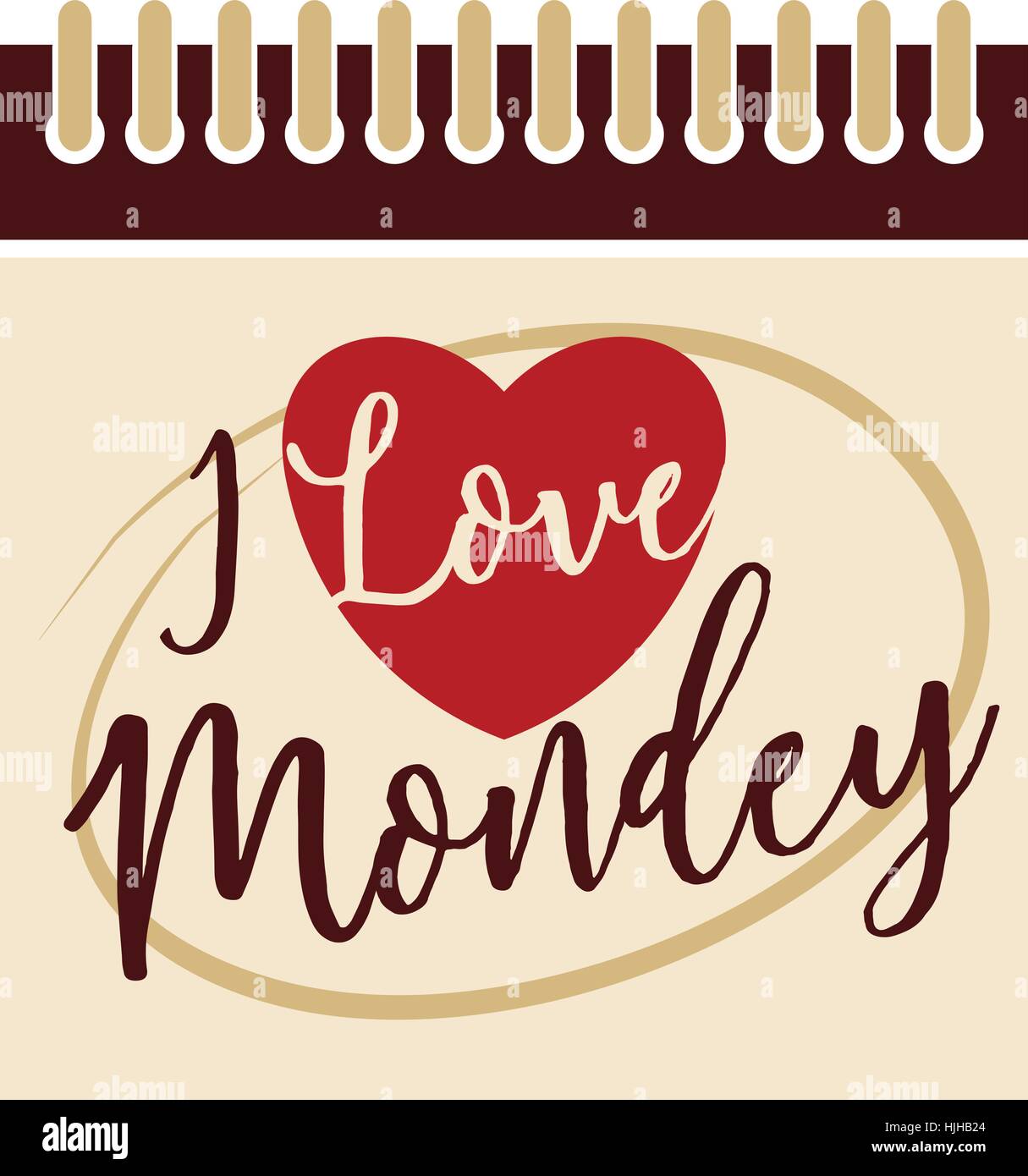 Work monday Stock Vector Images - Alamy